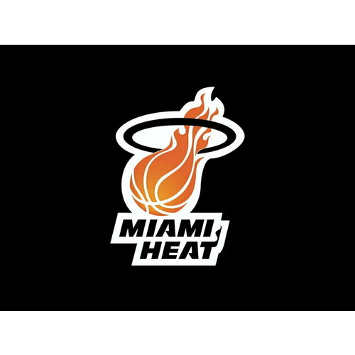Плакат, постер на холсте Miami Heat/Майами Хит/спорт. Размер 21 х 30 см