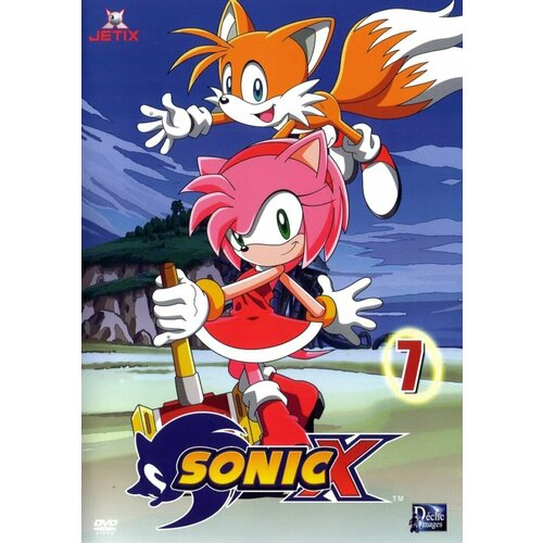 Плакат, постер на бумаге Соник Икс (Sonic X). Размер 42 х 60 см