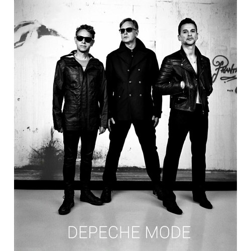 Плакат, постер на холсте Depeche Mode/Депеш Мод. Размер 30 х 42 см