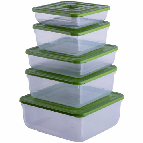 Комплект контейнеров для СВЧ Practic (0,5л+0,85л+0,9л+1 Полимербыт 88751