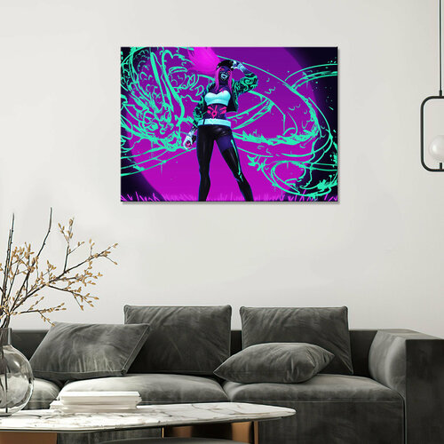 Картина/Картина на холсте для интерьера/Картина на стену/Картина для кухни/ - Neon (20) 20х30