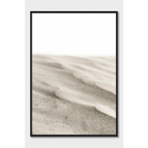 Постер для интерьера Postermarkt Песок в пустыне, постер 30х40 см в черной рамке, настенный декор для дома