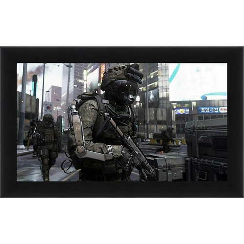Плакат, постер на бумаге Call Of Duty: Advanced Warfare. Размер 21 х 30 см