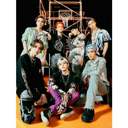Плакат, постер на холсте NCT/музыкальные/поп исполнитель/артист/поп-звезда/группа. Размер 30 х 42 см