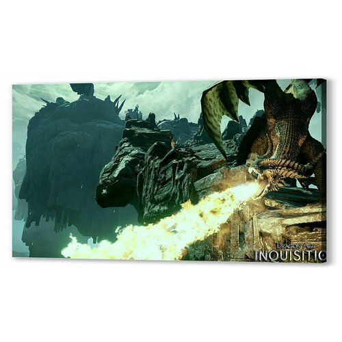 Плакат, постер на холсте Dragon Age: Inquisition. Размер 21 х 30 см