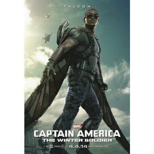 Плакат, постер на бумаге The Avengers-Captain America/Мстители-Капитан Америка. Размер 21 на 30 см