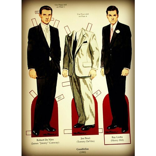 Плакат, постер на холсте Goodfellas, Славные парни. Размер 60 х 84 см