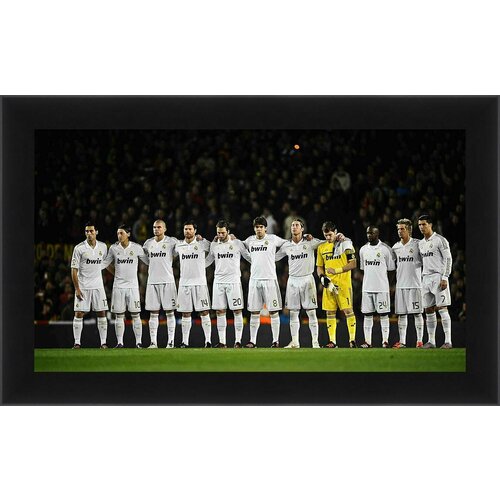Плакат, постер на бумаге ФК Реал Мадрид. FC Real Madrid. Размер 42 х 60 см