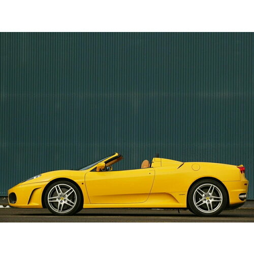 Плакат, постер на холсте Ferrari F430/Феррари/авто/автомобиль/машина. Размер 30 х 42 см