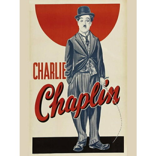 Плакат, постер на бумаге Charlie Chaplin/Чарли Чаплин/винтажный/ретро. Размер 30 на 42 см