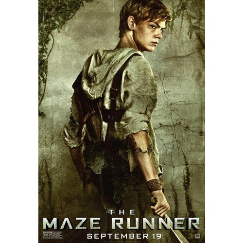 Плакат, постер на бумаге The Maze Runner/Бегущий в лабиринте. Размер 30 х 42 см