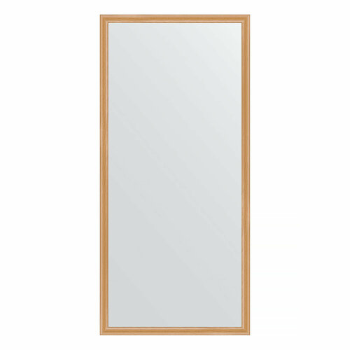 Зеркало настенное EVOFORM в багетной раме клён, 70х150 см, для гостиной, прихожей, кабинета, спальни и ванной комнаты, BY 0766