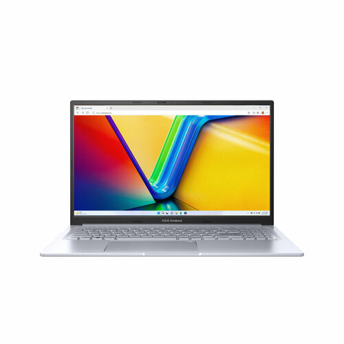 Ноутбук ASUS Vivobook 16X K3604ZA-MB074, 16" (1920x1200) IPS/Intel Core i3-1220P/8ГБ DDR4/512ГБ SSD/UHD Graphics/Без ОС, серебристый (90NB11T2-M00340)