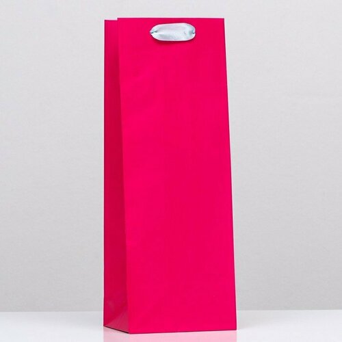 Пакет под бутылку «Розовый», 13 x 36 x 10 см (комплект из 16 шт)