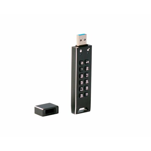 Флешка с пин-кодом DATALOCK PRO 16 GB (W4969RU) USB 3.0 - накопитель с шифрованием. Защищенная флешка емкость памяти 16 Гб.