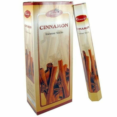 Благовония палочки ароматические "корица" (Aromatika, Cinnamon, 20 палочек)