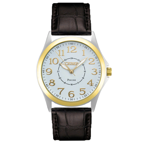 Наручные часы Север Классика AX-A2035-103-1252, белый, золотой