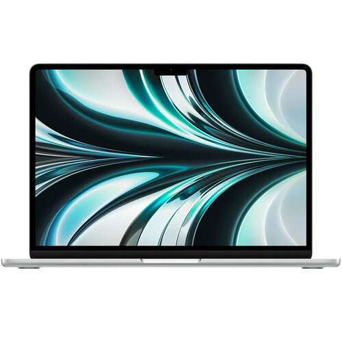 13.6" Ноутбук Apple MacBook Air 13 2560x1664, Apple M2, RAM 8 ГБ, SSD 256 ГБ, Apple graphics 8-core, серебристый