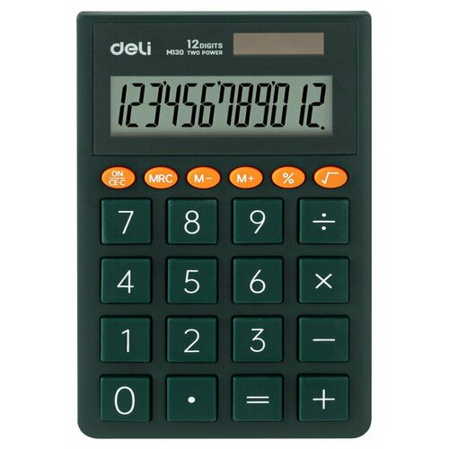 Калькулятор Deli Green (EM130)