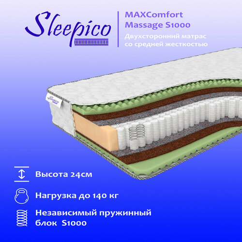 Матрас Sleepeco Sleepeco MAXComfort Massage S1000 (70 / 200)