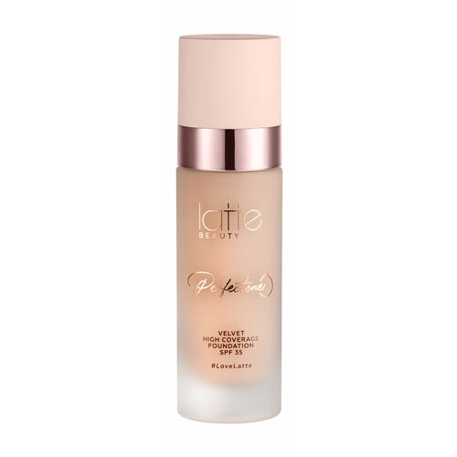 LATTE BEAUTY Тональный крем для лица Perfectoner Velvet High Coverage Foundation SPF 35, 30 мл, 02