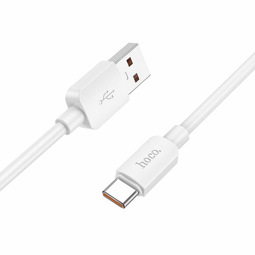 Кабель Hoco X96 Hyper, USB - USB Type-C, 6А, 100W, 1м, белый