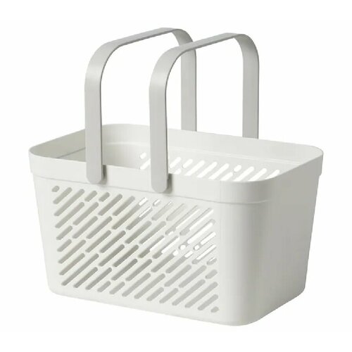 Икеа ронен, корзина для ванной, белая (IKEA RANEN)