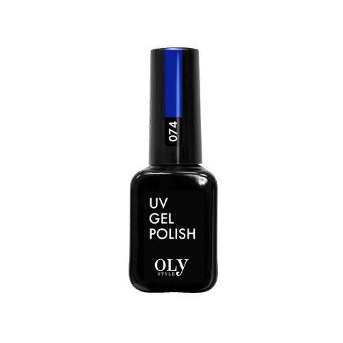 Olystyle гель-лак для ногтей UV Gel Polish, 10 мл, 074 синий