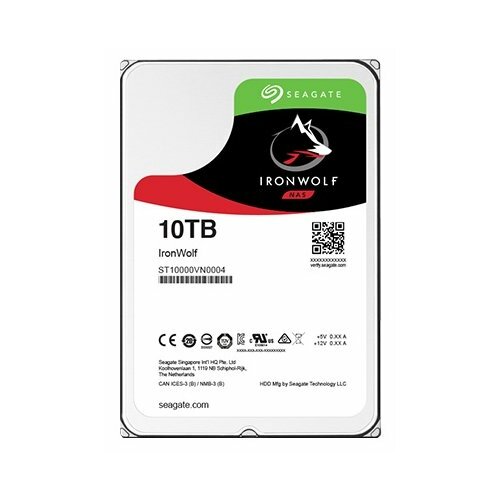 Жесткий диск Seagate IronWolf 10 ТБ ST10000VN0004