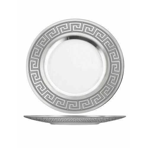 Тарелка обеденная, набор тарелок PROMSIZ Цезарь 26 см, 6 шт.