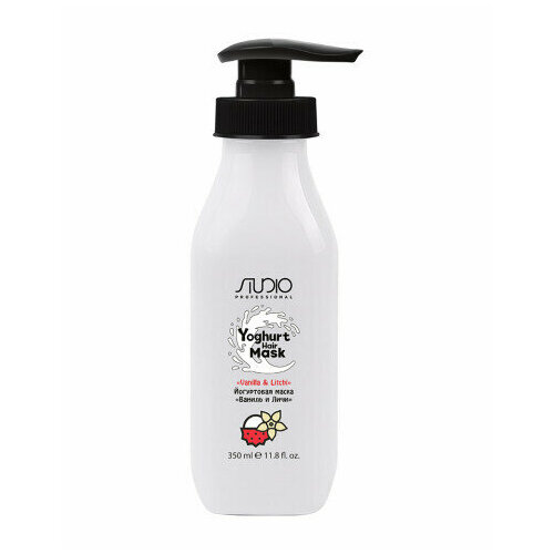 Kapous Studio Professional Yoghurt Маска для волос, йогуртовая, Ваниль и Личи, 350 мл