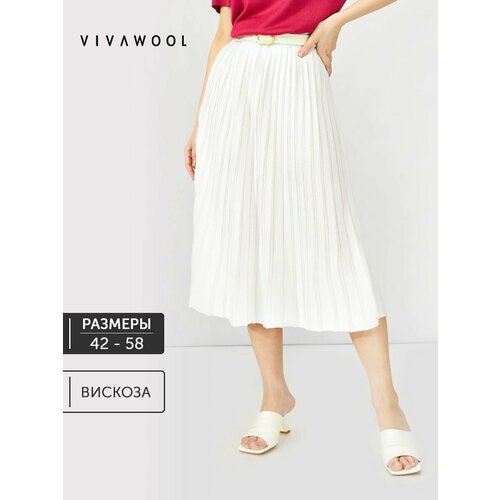 Юбка VIVAWOOL, размер 48, белый