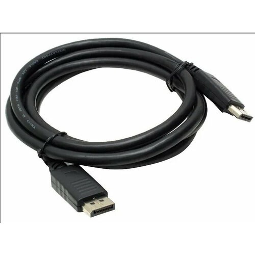 Кабель DP Displayport V1.2 4K 60Hz 1,8 метра черный.