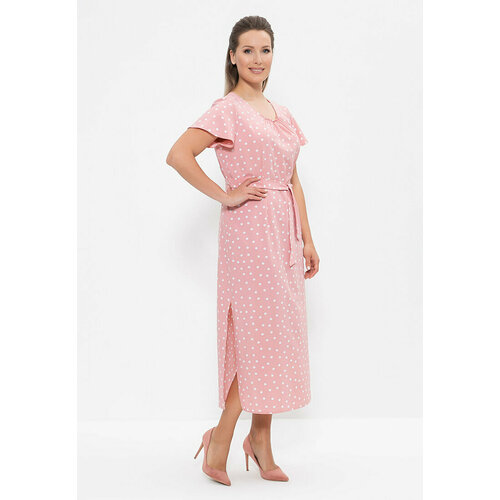 Платье CLEO, размер 56, розовый