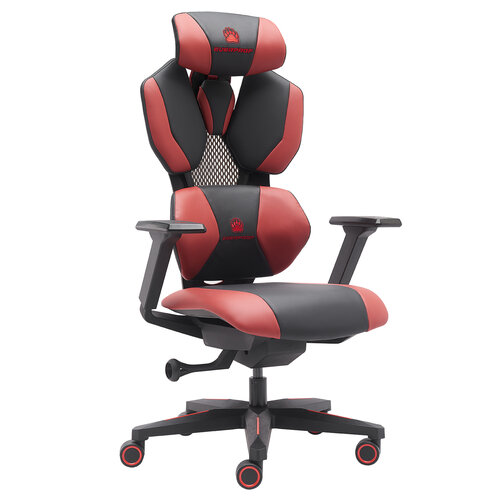 Компьютерное кресло Everprof Tiger игровое, обивка: искусственная кожа, цвет: красный/черный