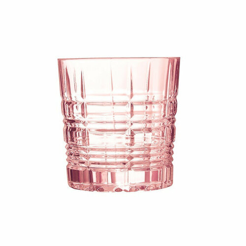 Набор стаканов Олд Фэшн 300 мл Даллас розовый