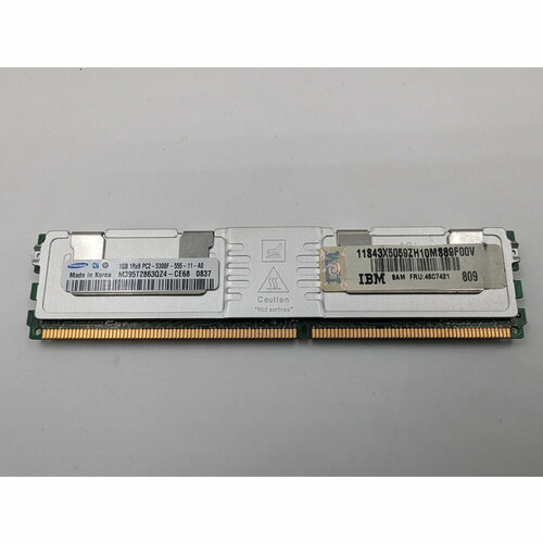 Модуль памяти M395T2863QZ4-CE68, 48C7421, Samsung, DDR2, 1 ГБ для сервера ОЕМ