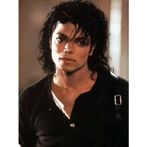Плакат, постер на холсте Michael Jackson/Майкл Джексон/музыкальные/поп исполнитель/артист/поп-звезда/группа. Размер 30 на 42 см