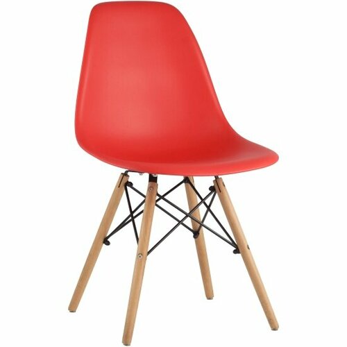 Стул обеденный Stool Group DSW красный (4 шт/уп)