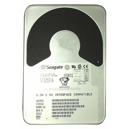 Жесткий диск Seagate ST32531A 2,5Gb 5400 IDE 3.5" HDD