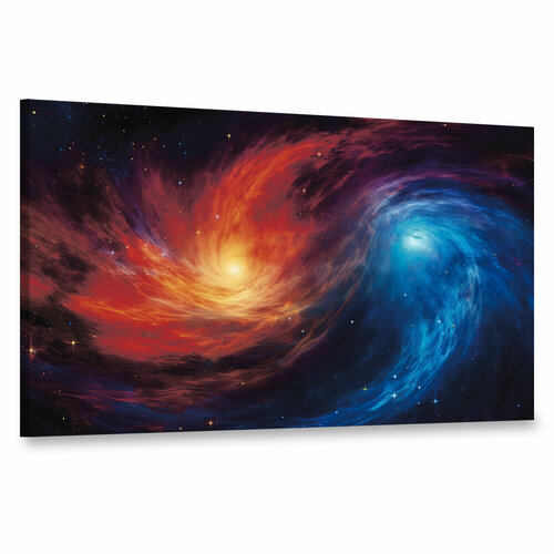 Интерьерная картина 100х60 "Звездный Вихрь"