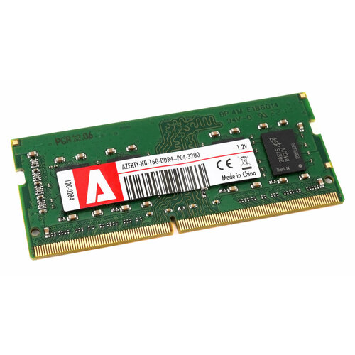 Модуль памяти Azerty SODIMM 16Gb DDR4 3200 MHz