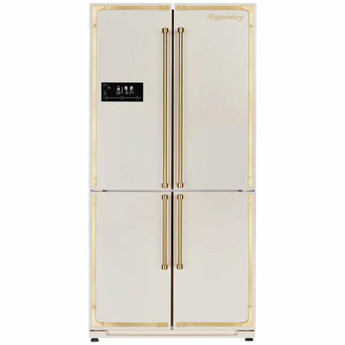 Холодильник Kuppersberg NMFV 18591 BE (910х1850х780) Side-by-Side, рамка, кремовый/бронза 6470