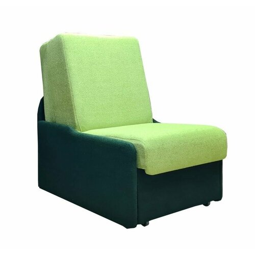 Кресло кровать Блисс салатово-зелёный Астра велюр 70 см