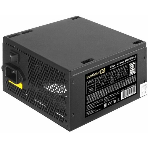 Блок питания 800W ExeGate 800PPH-LT-OEM (EX292152RUS-OEM-S)