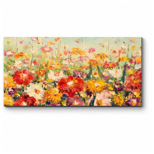 Модульная картина Весенний расцвет 130x65