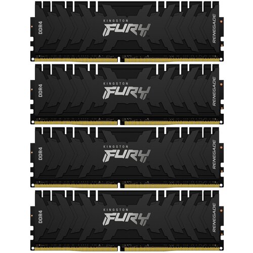Оперативная память Kingston Fury RENEGATE 4x16 ГБ DDR4 (KF426C13RB1K4/64)