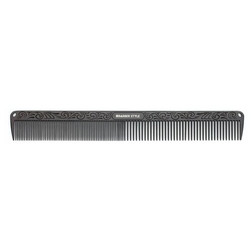 Расческа Dewal Professional JF10165black Расческа для стрижки DEWAL металлическая 18 см , 1 шт