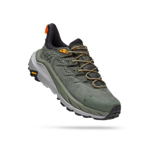 Кроссовки HOKA Kaha 2 GTX, полнота D, размер US9.5D/UK9/EU43 1/3/JPN27.5, зеленый