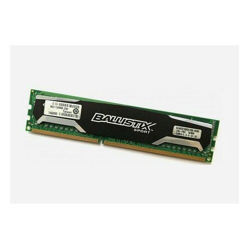 Модуль памяти Crucial Ballistix DDR3 4GB 1333MHz BLS4G3D1339DSS00/16FKD